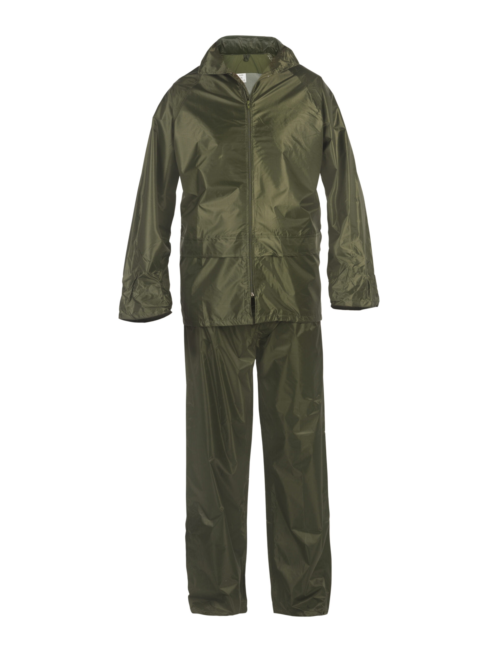 Regenpak RNG polyester/PVC groen - AVG Trade